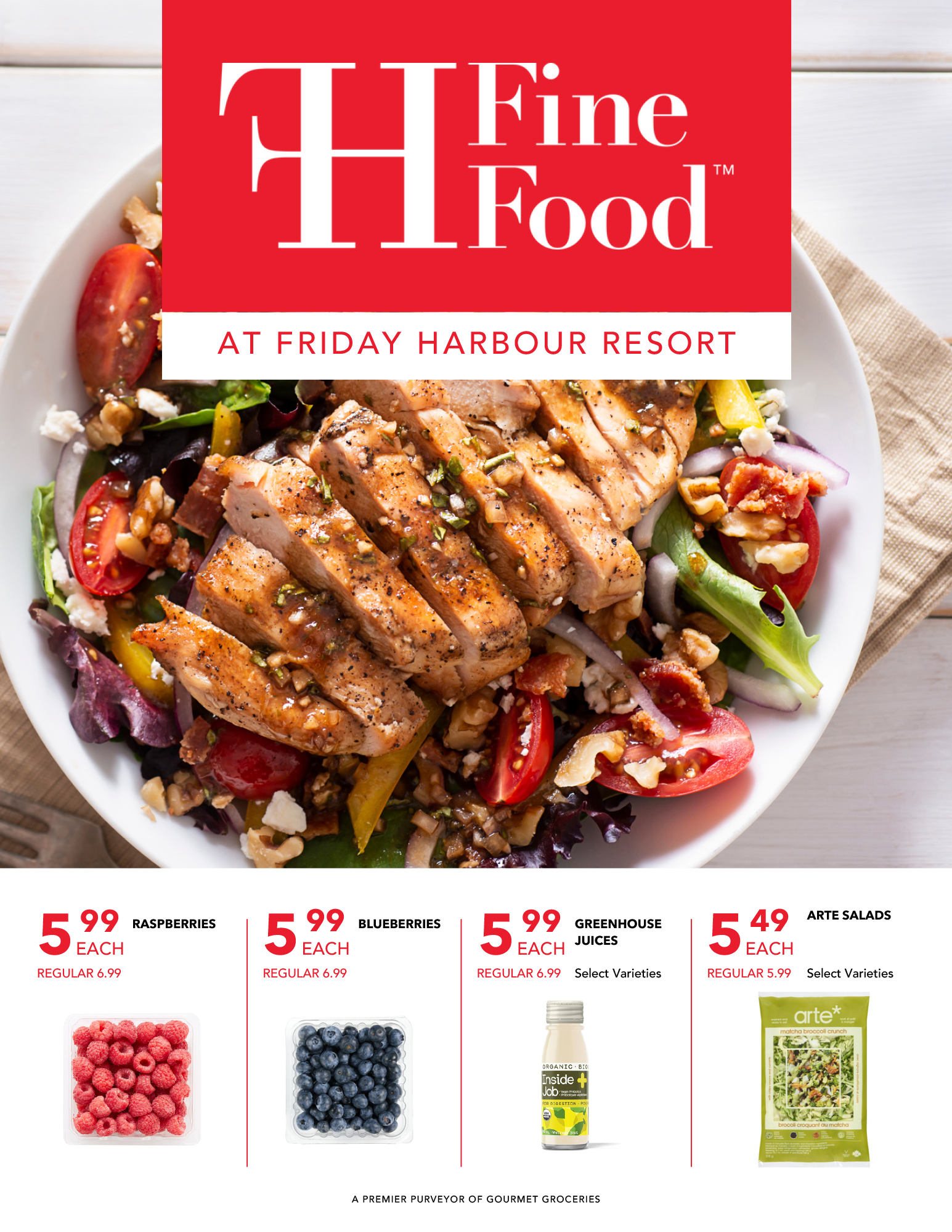Discover Great Savings At Fh Fine Food | Friday Harbour Resort